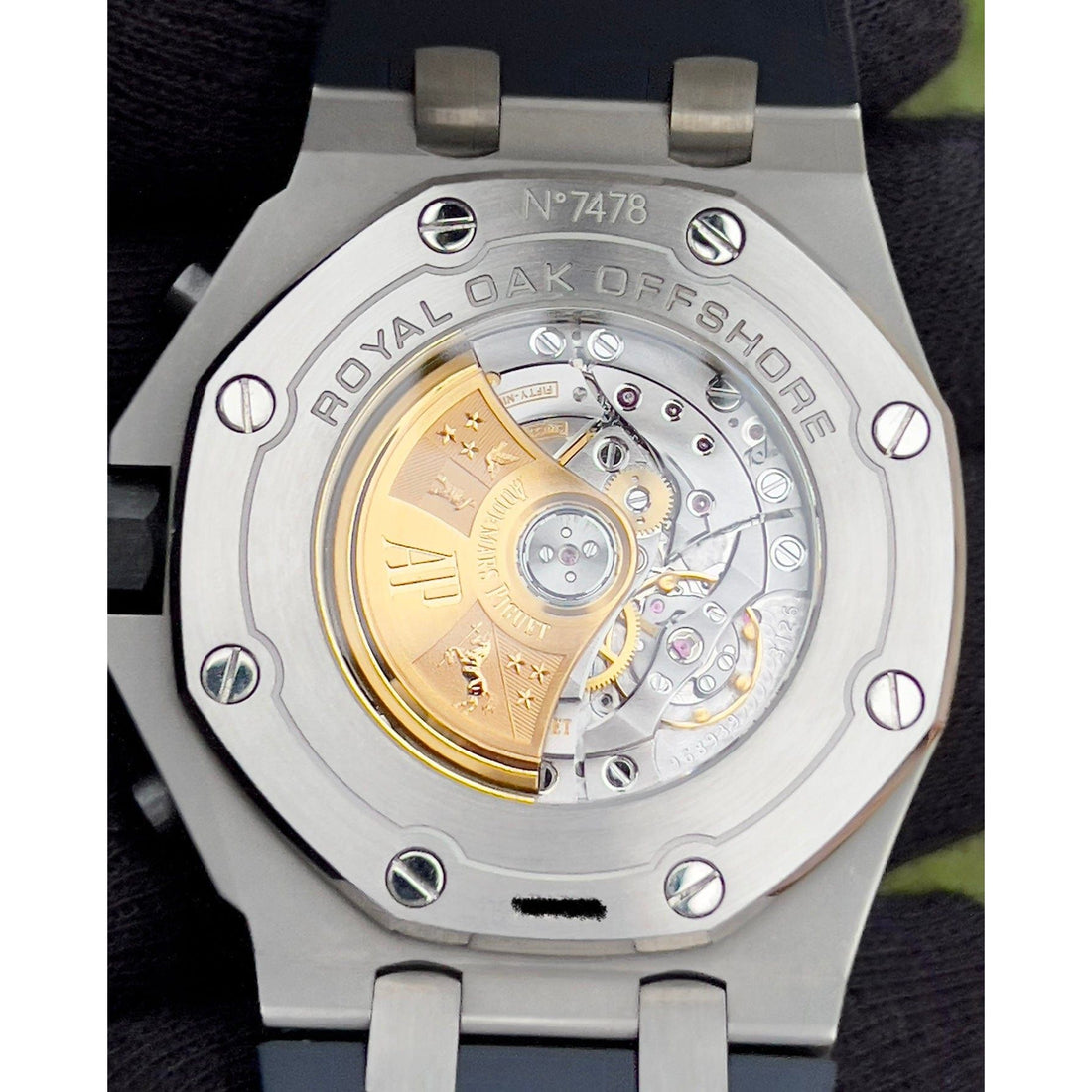 Audemars Piguet Royal Oak Offshore Chronograph Navy 2017 Papers 26470S ...